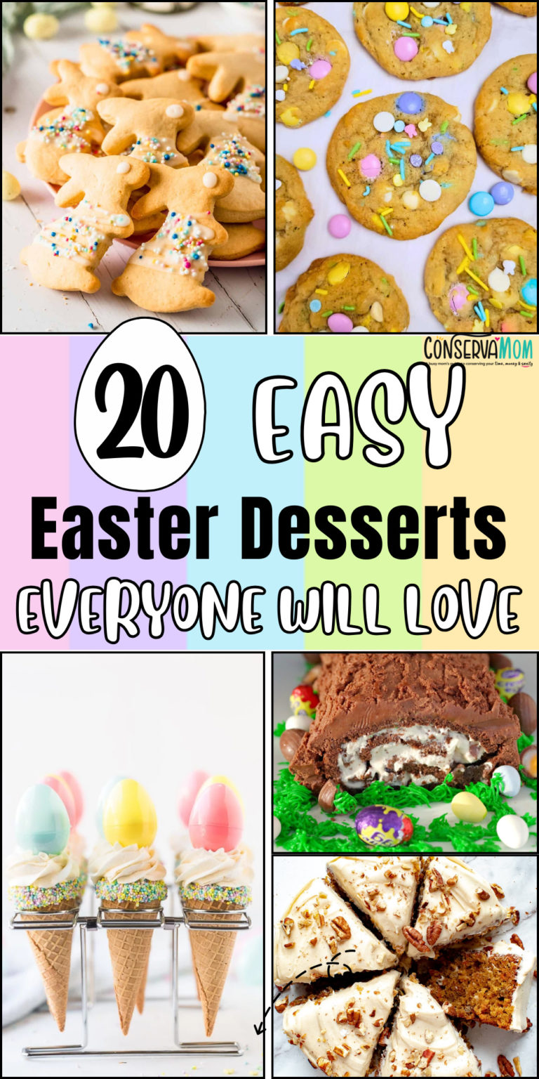 20+ Easy Easter Desserts Everyone Will Love - ConservaMom
