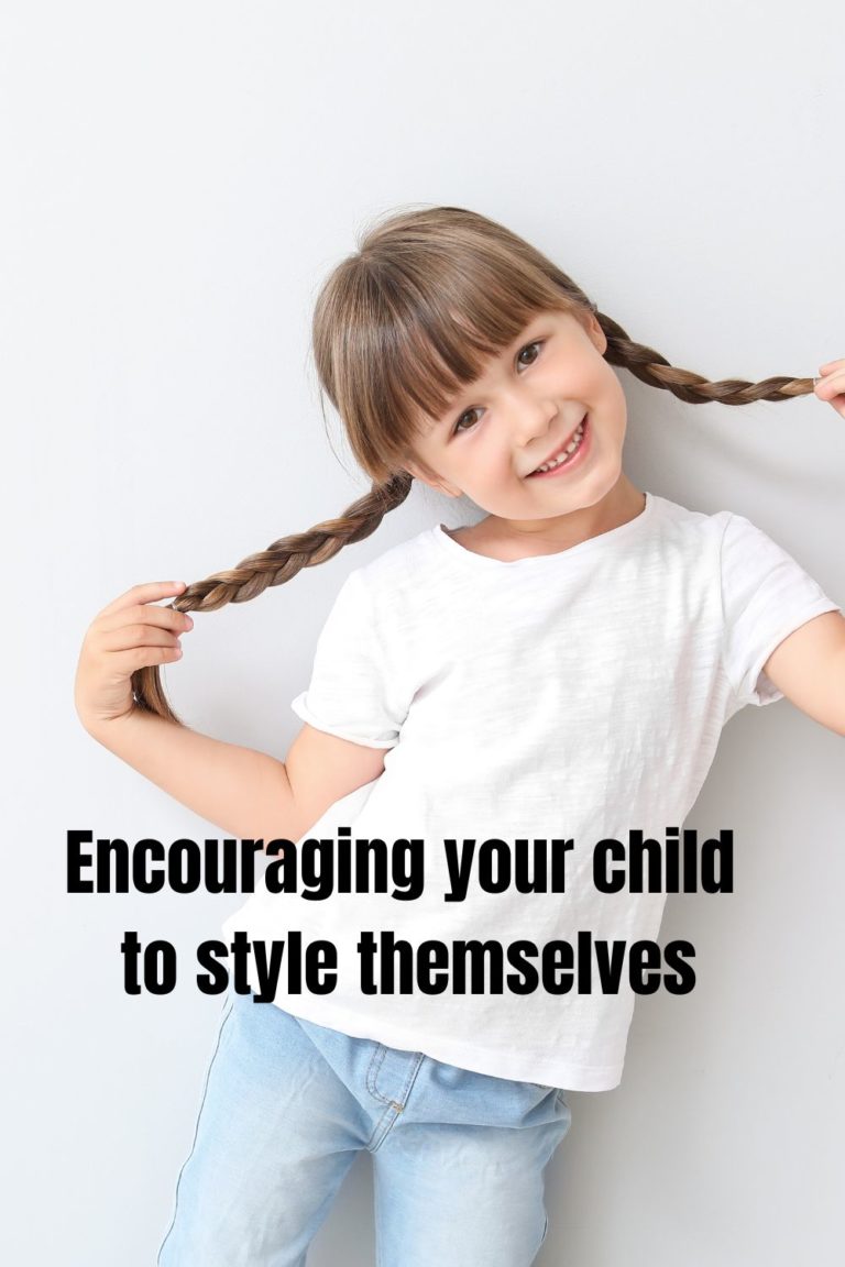 Encouraging your child to style themselves - ConservaMom