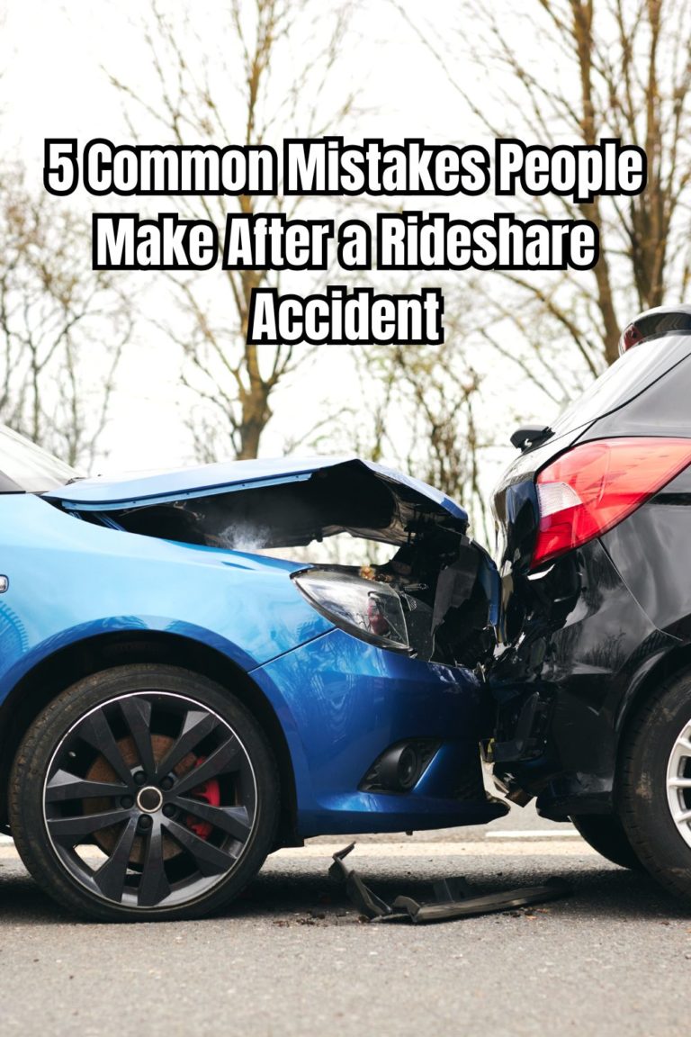 5 Common Mistakes People Make After a Rideshare Accident - ConservaMom