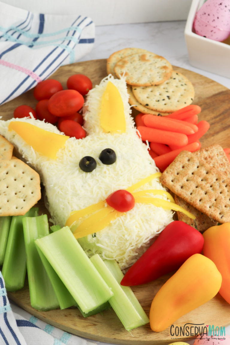 Easter Bunny Cheese Ball: A Fun & Festive Appetizer - ConservaMom