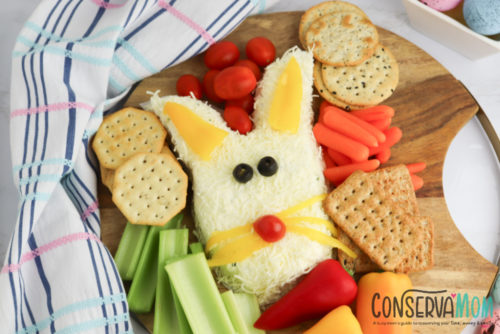 Easter Bunny Cheese Ball: A Fun & Festive Appetizer - ConservaMom