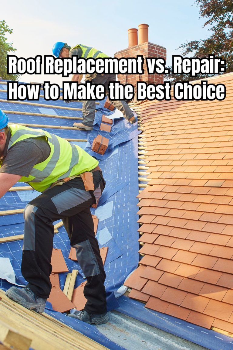 Roof Replacement vs. Repair: How to Make the Best Choice - ConservaMom