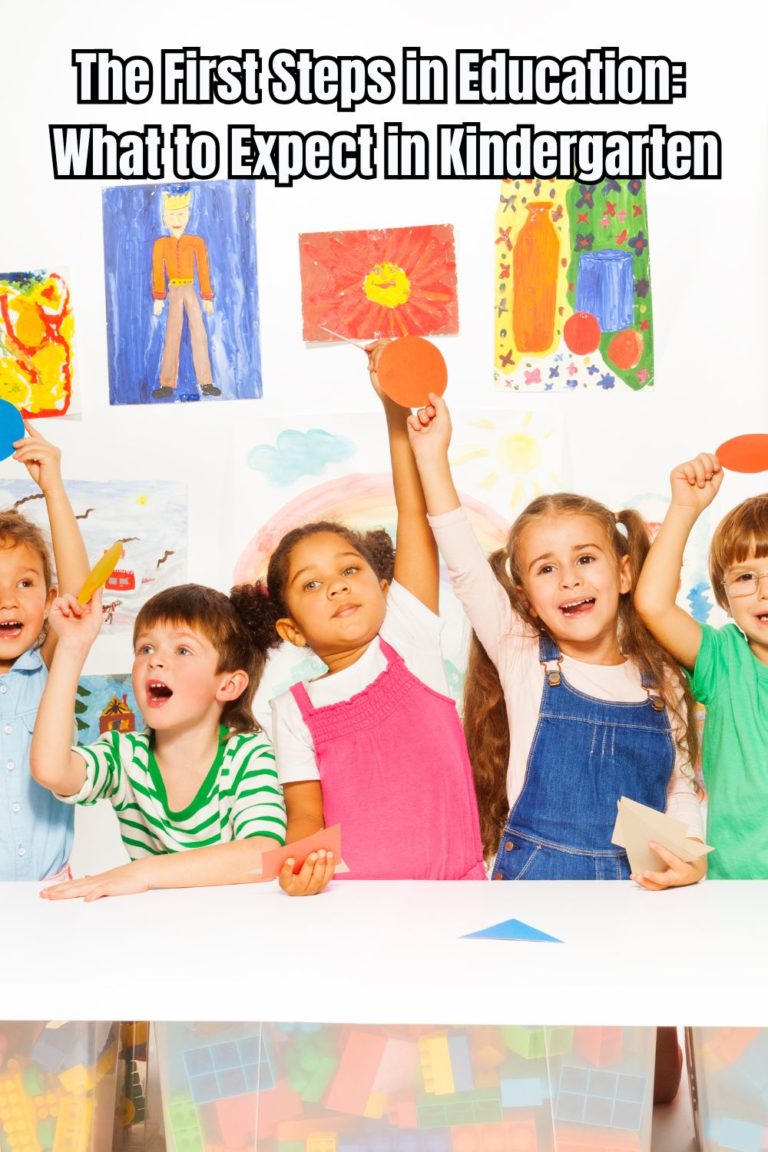 The First Steps in Education: What to Expect in Kindergarten - ConservaMom