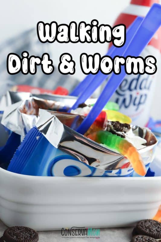 Walking Dirt and Worms Recipe - ConservaMom