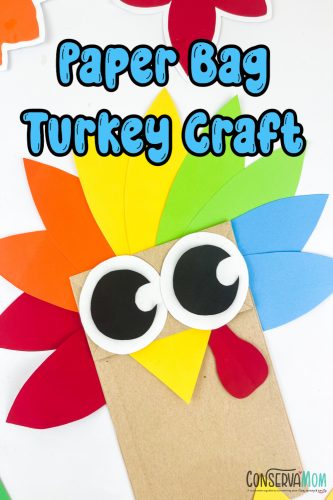 Paper Bag Turkey Craft - ConservaMom