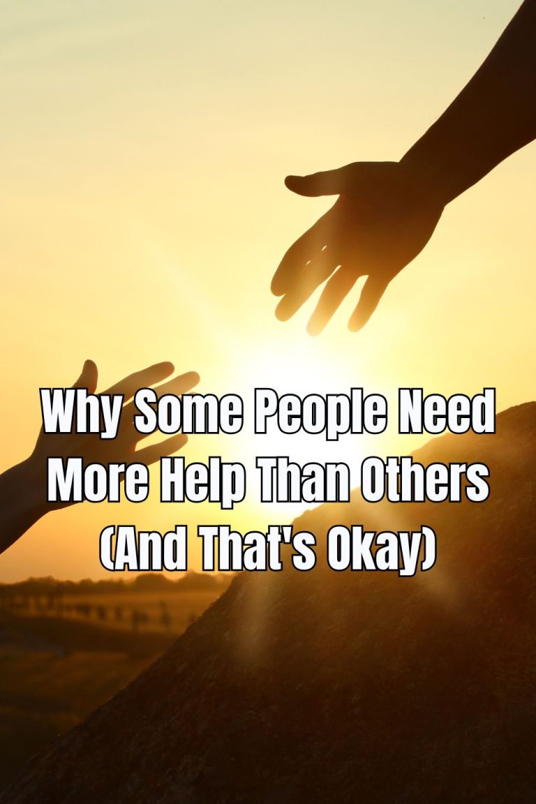 Why Some People Need More Help Than Others (And That's Okay) - ConservaMom