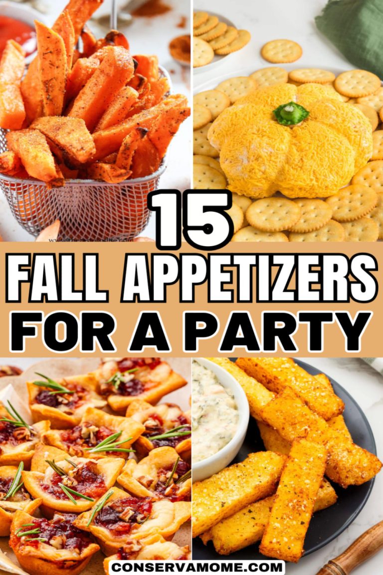 15 Fall Appetizer For A Party - ConservaMom