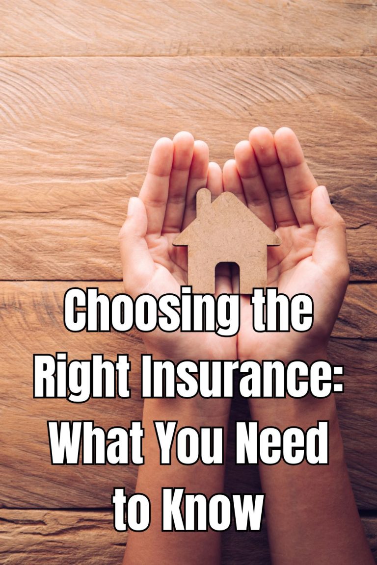 Choosing the Right Insurance: What You Need to Know - ConservaMom