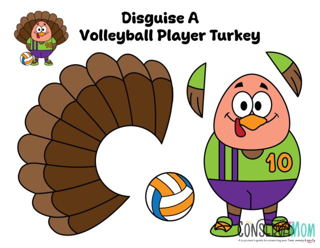 Sports-Themed “Disguise a Turkey” Craft - ConservaMom