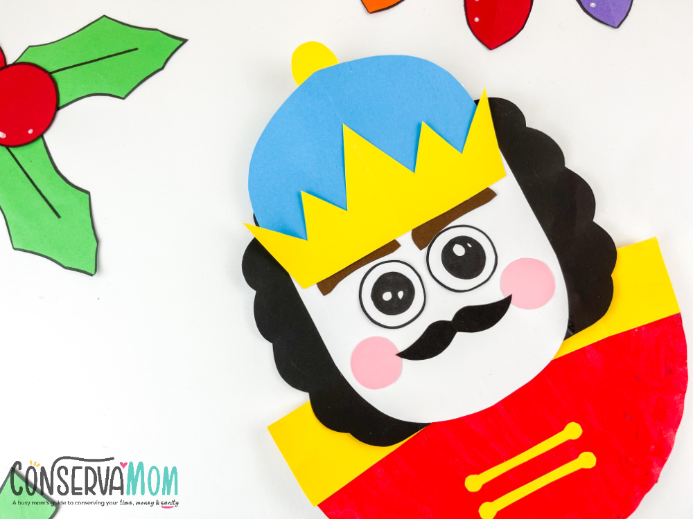 Nutcracker Plate Craft - ConservaMom