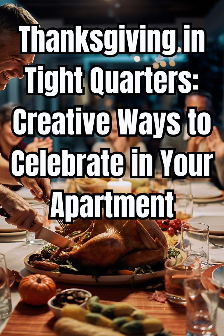 Thanksgiving in Tight Quarters: Creative Ways to Celebrate in Your ...