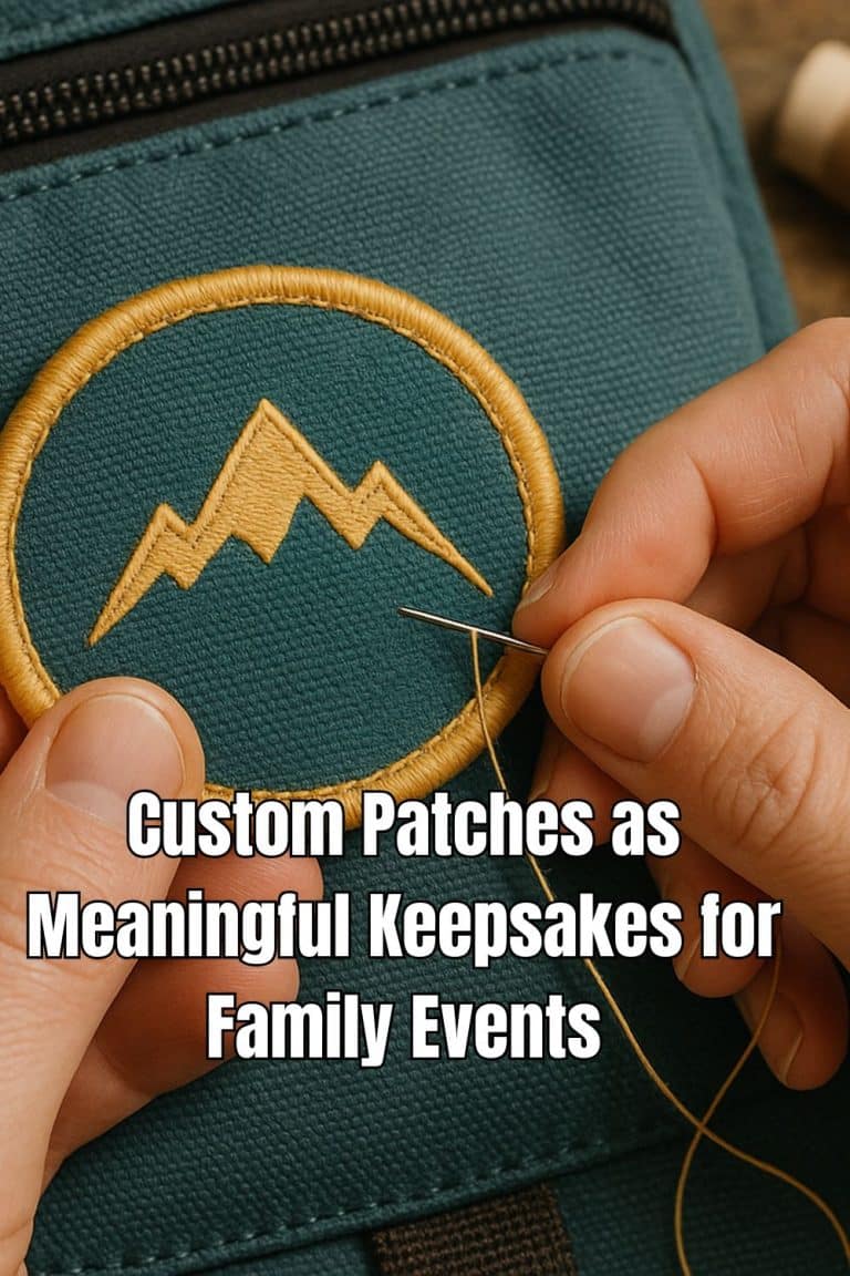 Custom Patches as Meaningful Keepsakes for Family Events - ConservaMom