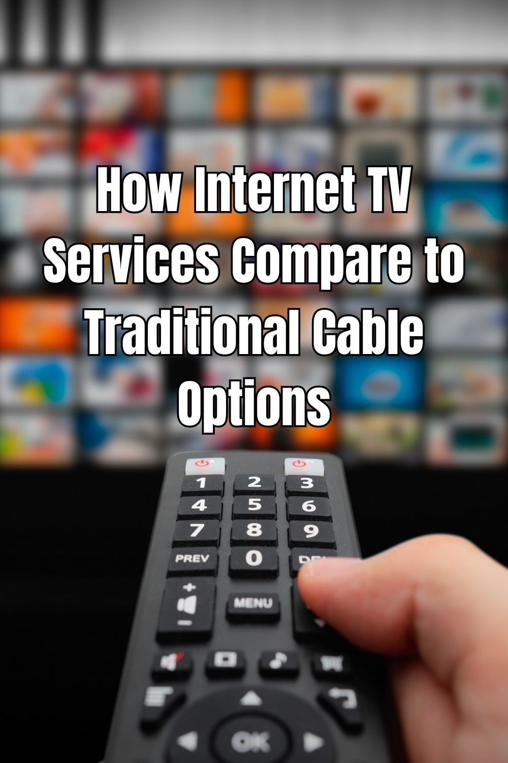How Internet TV Services Compare to Traditional Cable Options - ConservaMom
