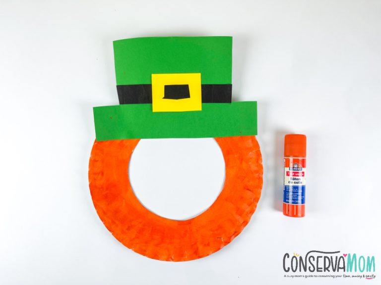 Leprechaun Mask Craft for Kids - ConservaMom